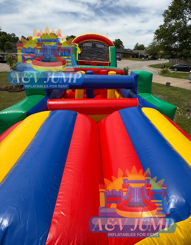 Book V05 Dry Slide Obstacle - AV Jump NWA Inflatables